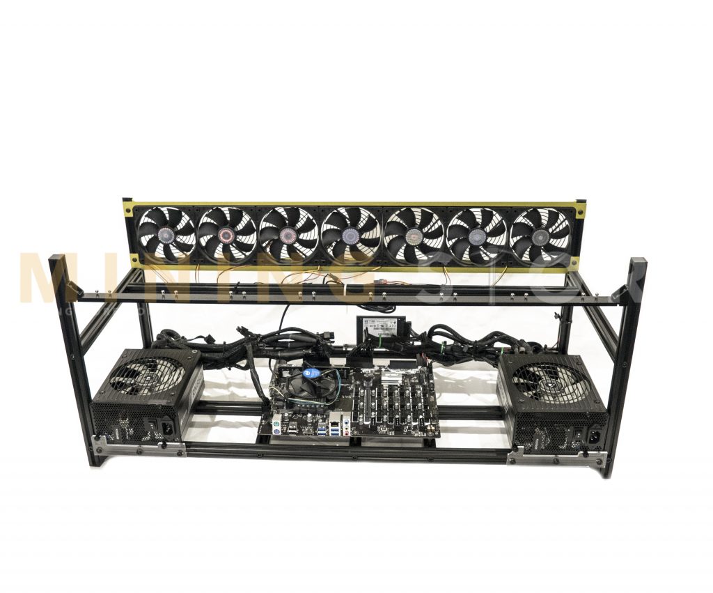 8 GPU Mining Rig Kit (does not include GPUs) | Mining Rig Frames